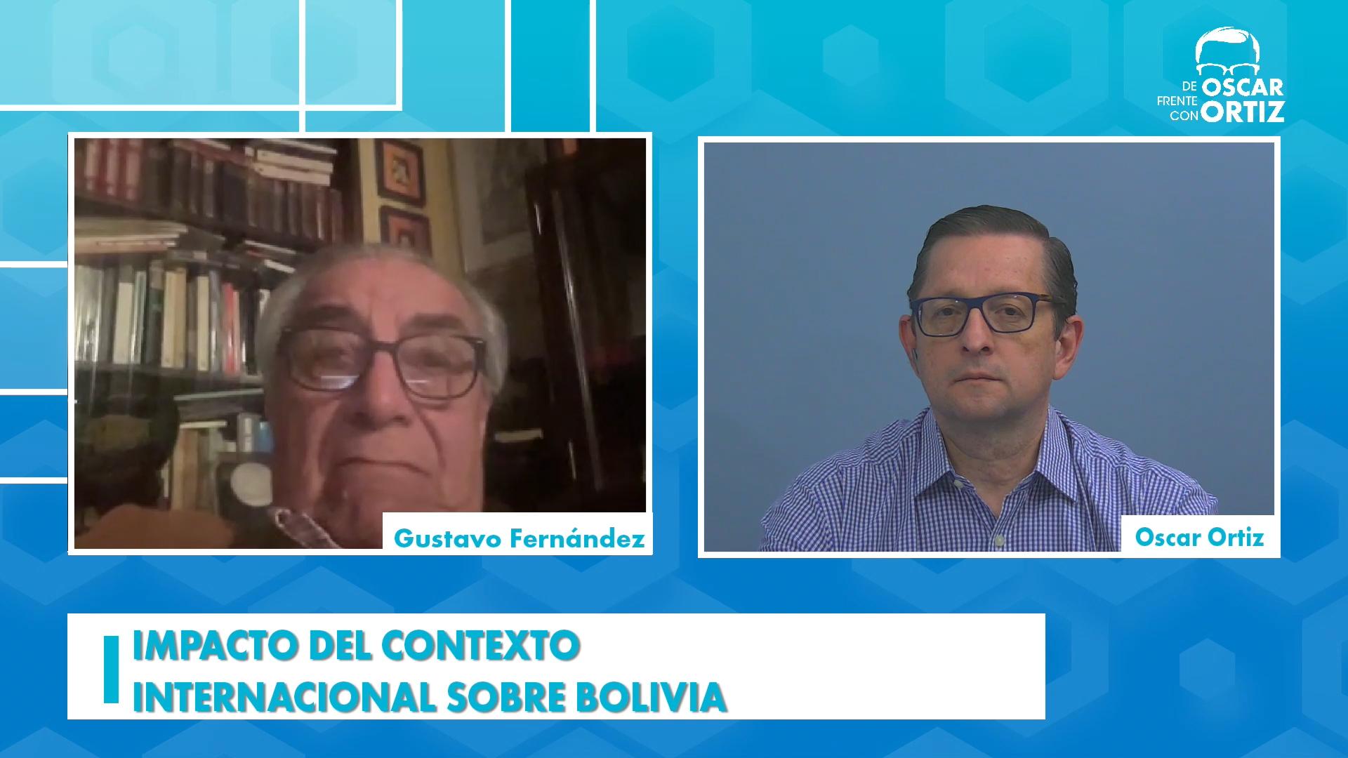 Gustavo Fernández: “En un mundo turbulento, Bolivia debe definir su ...