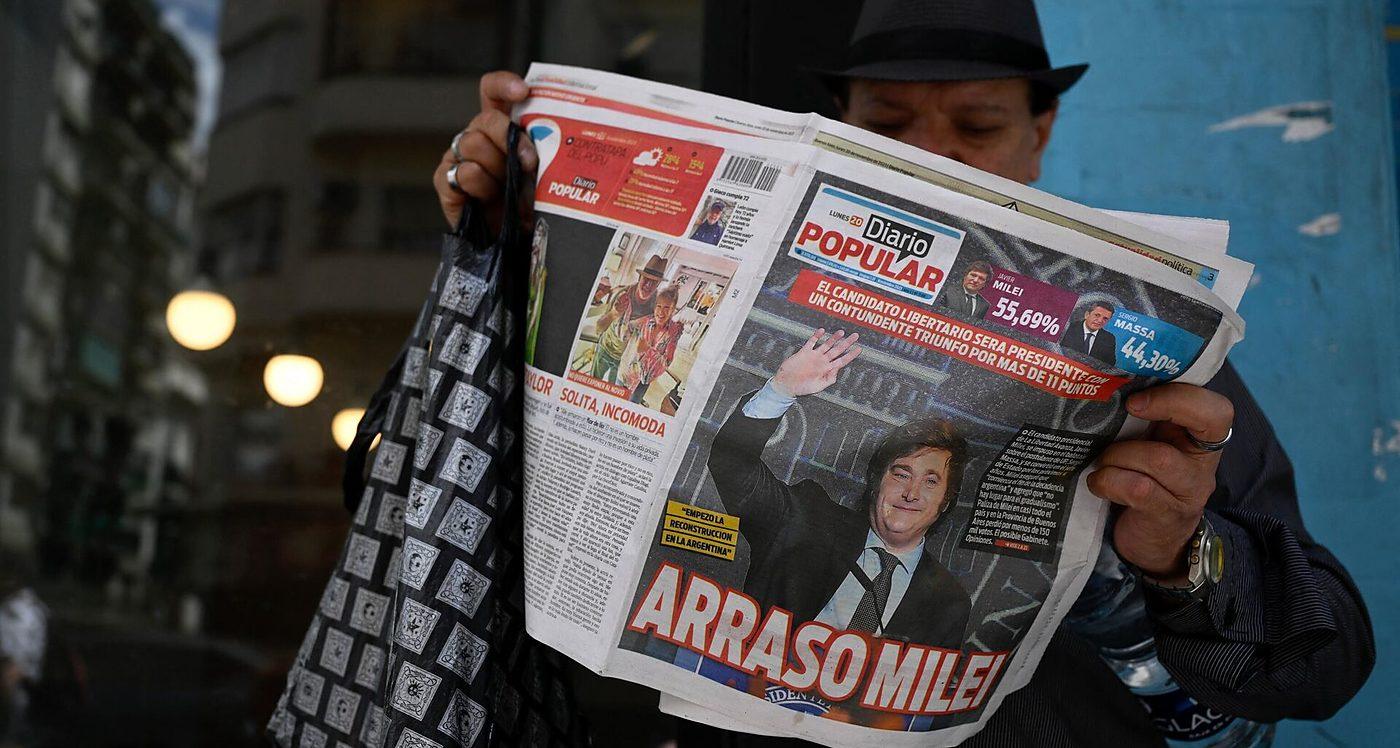 El triunfo de Milei - Publico.bo, Noticias de Bolivia y el mundo.